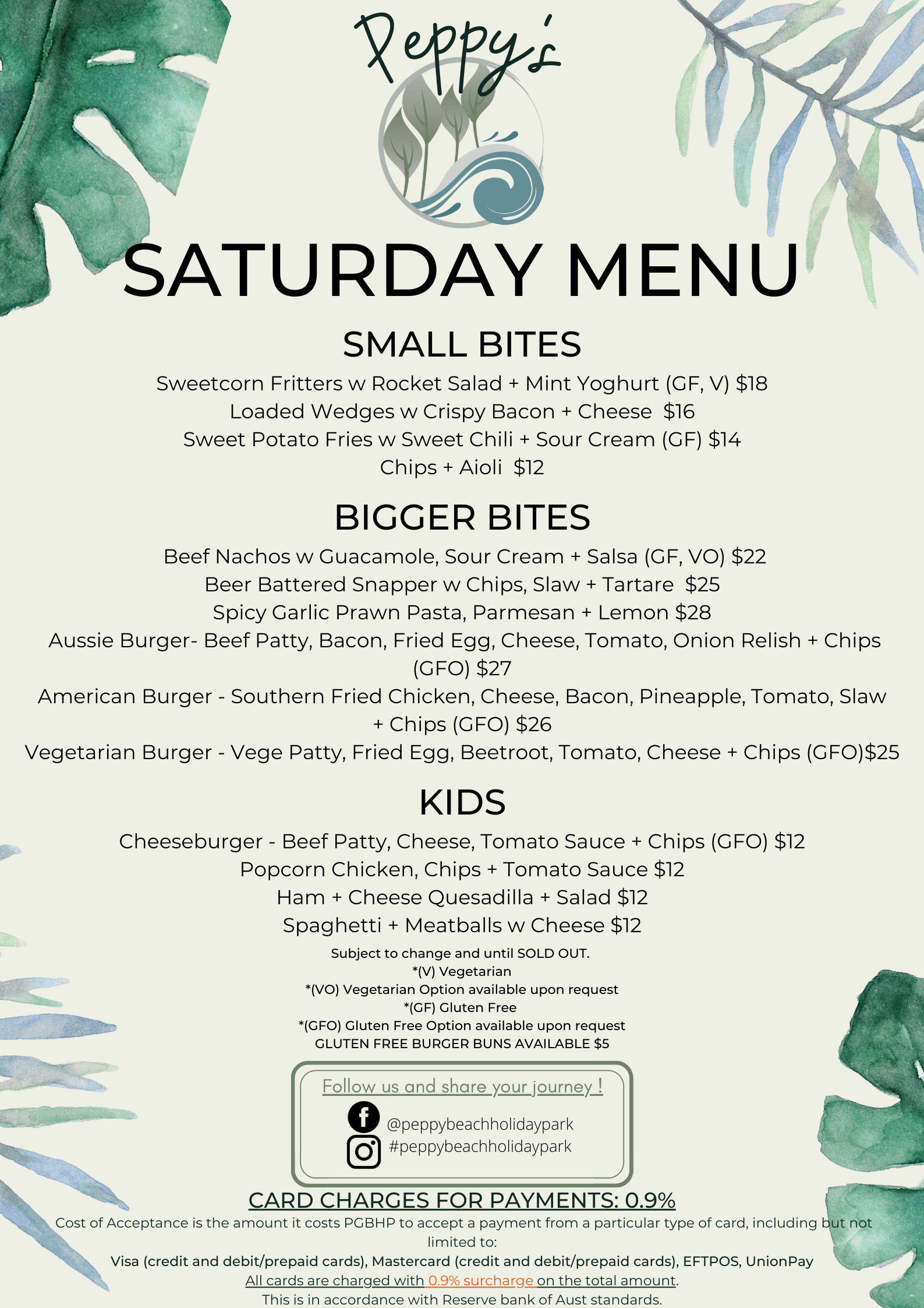 Bar & Restaurant - Peppermint Grove Beach Holiday Park