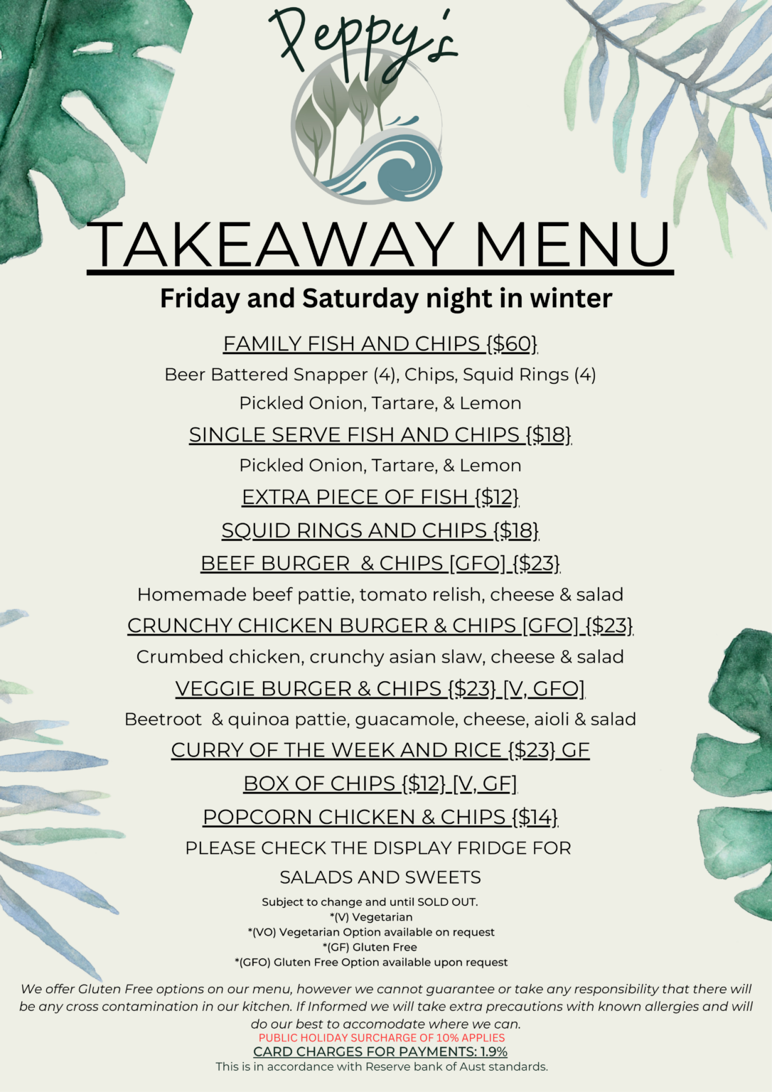 Bar & Restaurant - Peppermint Grove Beach Holiday Park